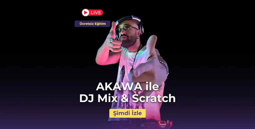 Müziğin Yeni Boyutları: DJ Mix ve Scratch Atölyesi - Musichool